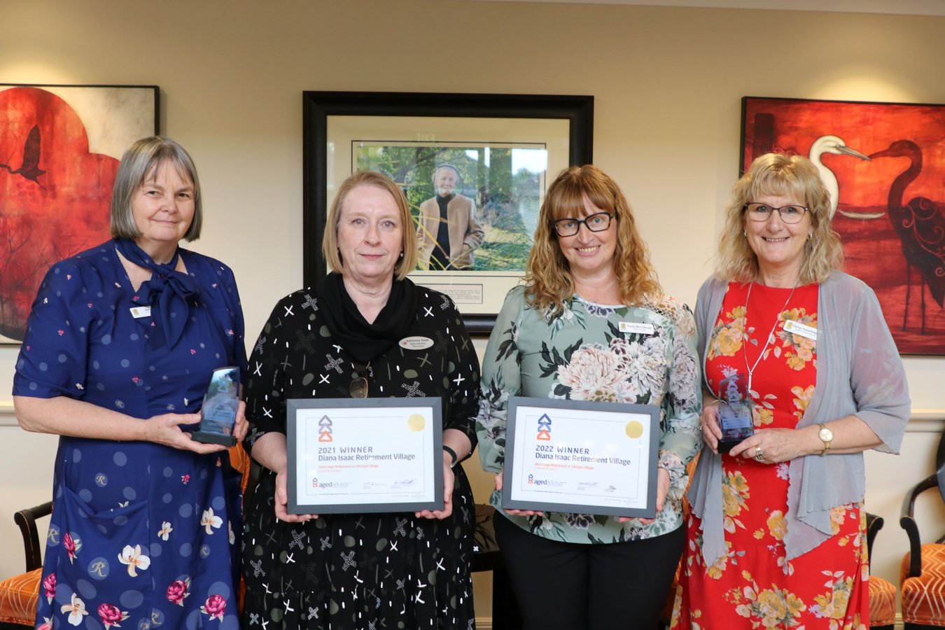 Diana Isaac wins South Island large village award