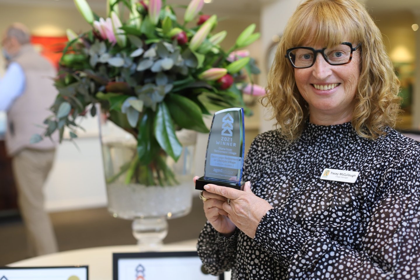 Diana Isaac wins South Island large village award