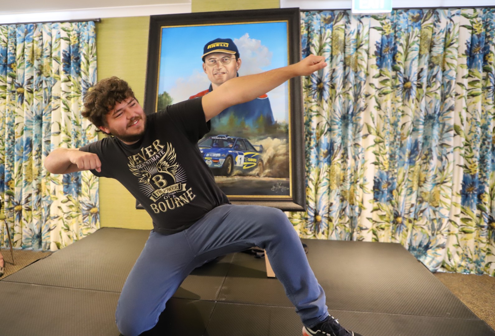 Stunning new portrait of Possum Bourne revealed