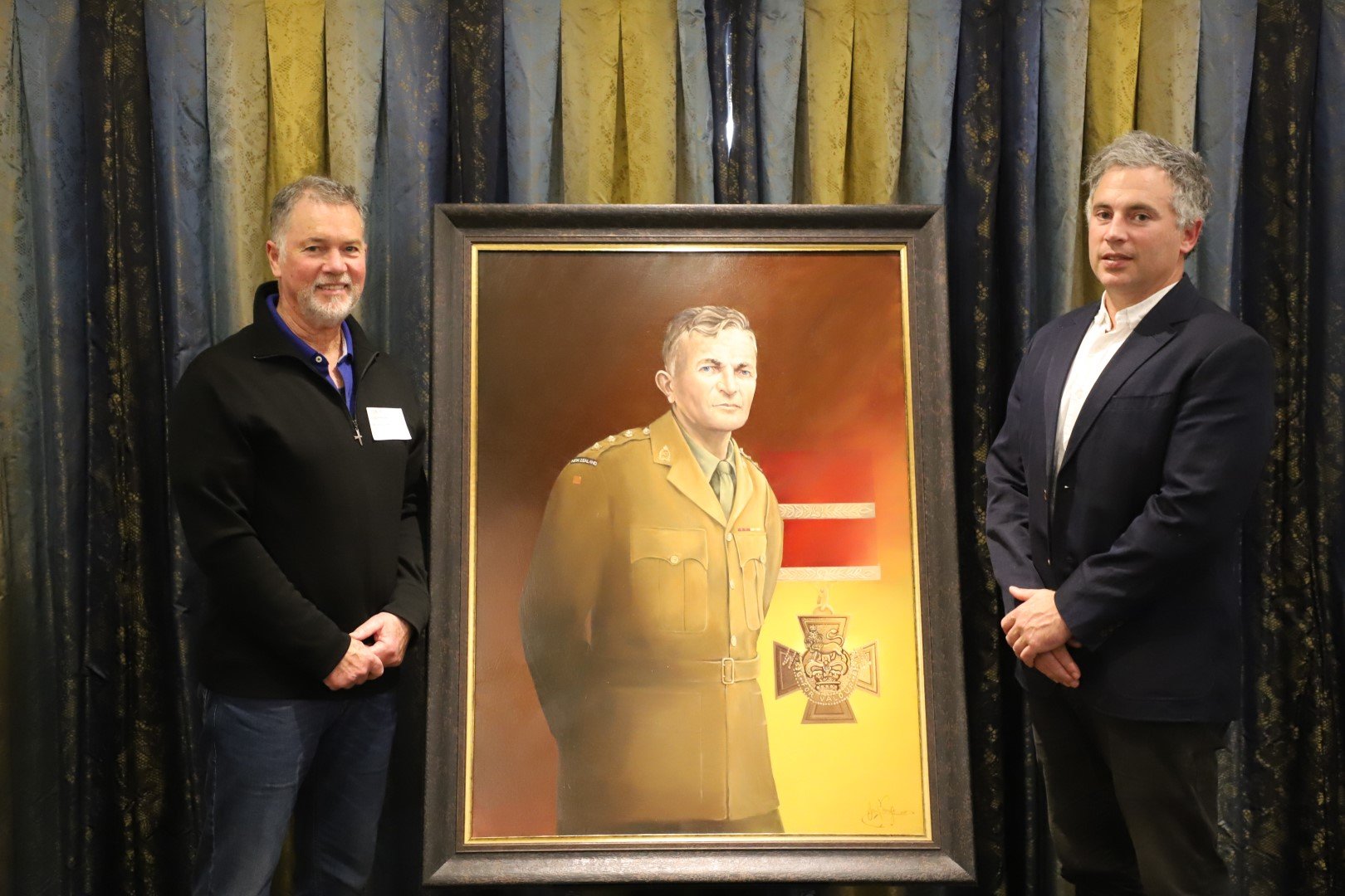 Wonderful new Charles Upham portrait unveiled
